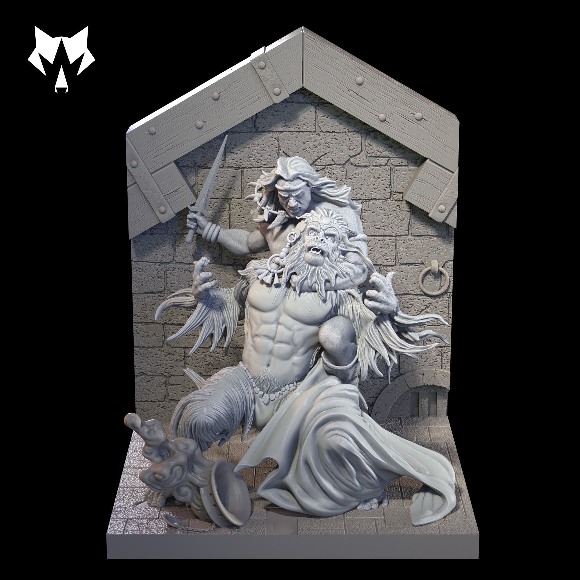 Rogues in the House - 3D Print - Bad Wolf Collectibles - El Greco ...