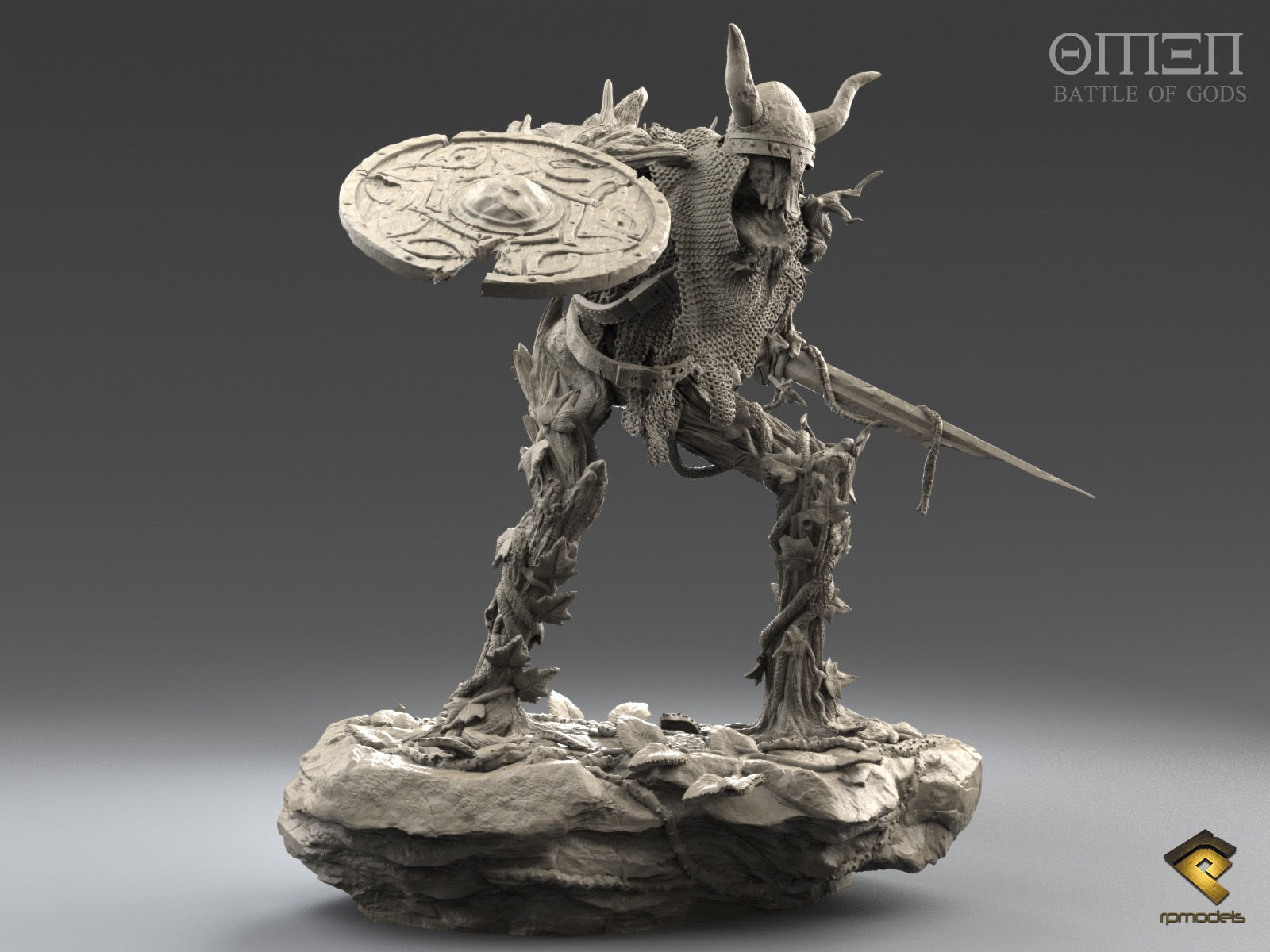 Tree Warrior 2 - Freya Army - RP Models - El Greco Miniatures – El ...