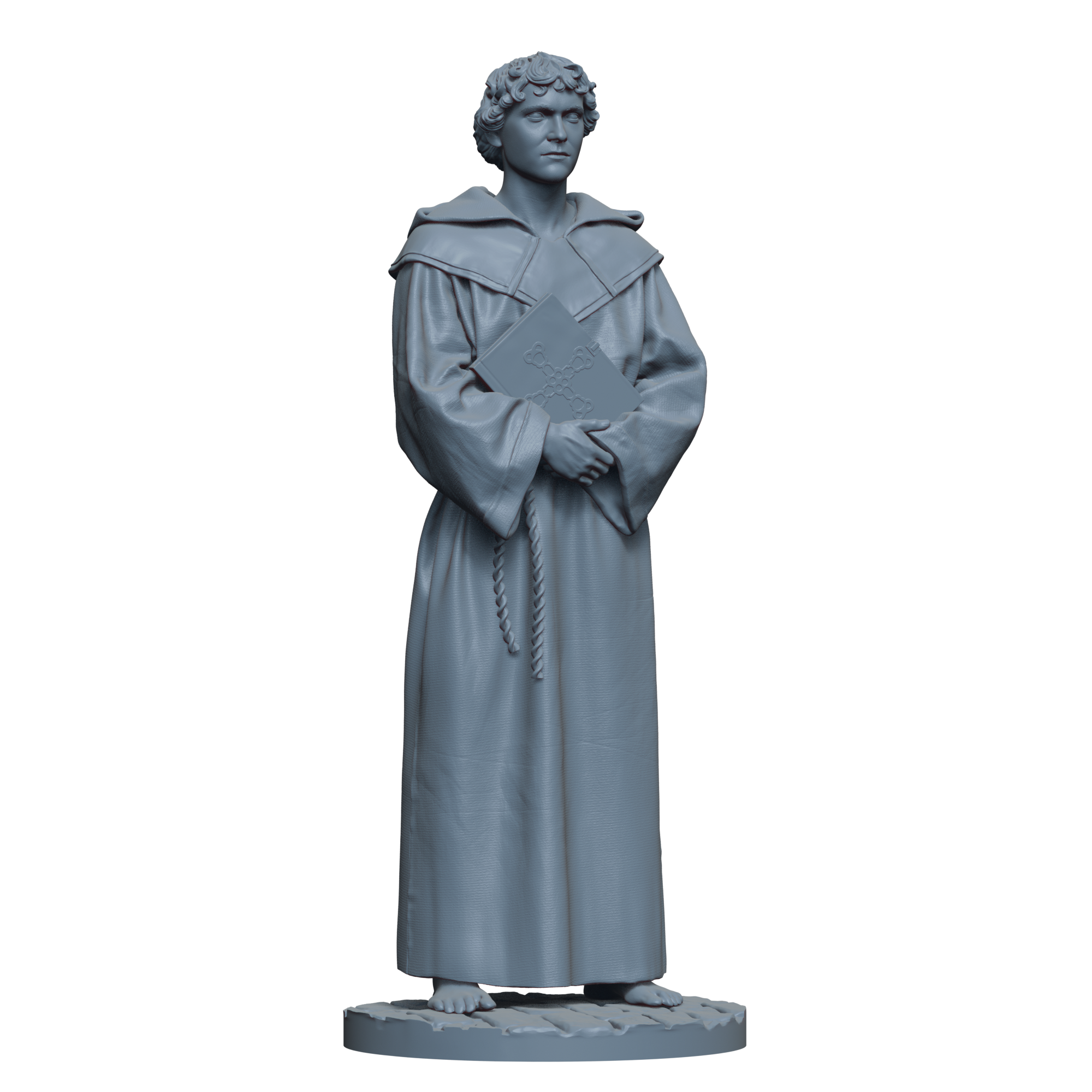 Athelstan the Monk - Vikings - 3D Print - KUTON - El Greco Miniatures ...