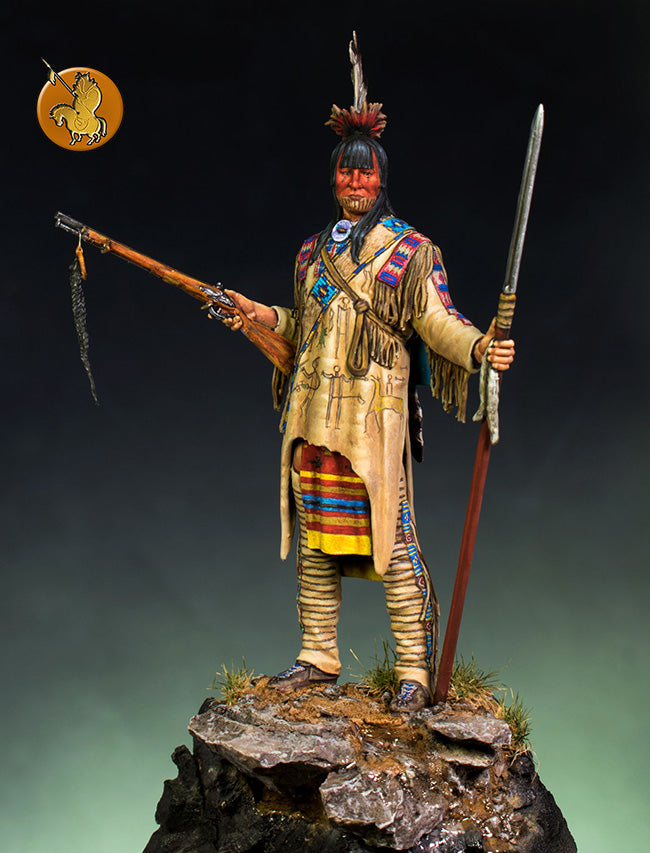 Iron Horn - Blackfoot - 90mm - Tartar Miniatures - El Greco Miniatures ...