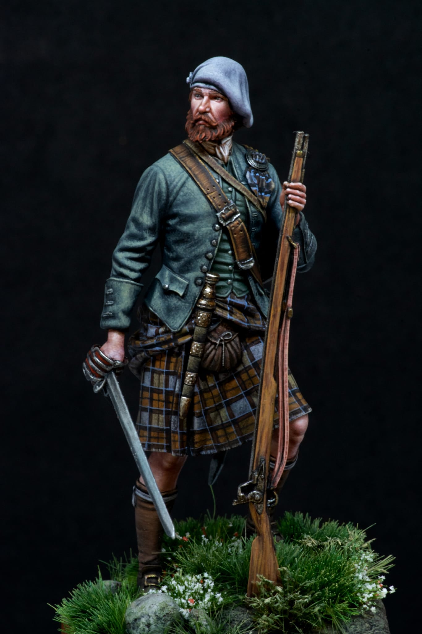 Man of the Scottish Clan, S. XVIII -75mm - ArtSoldiers - El Greco ...