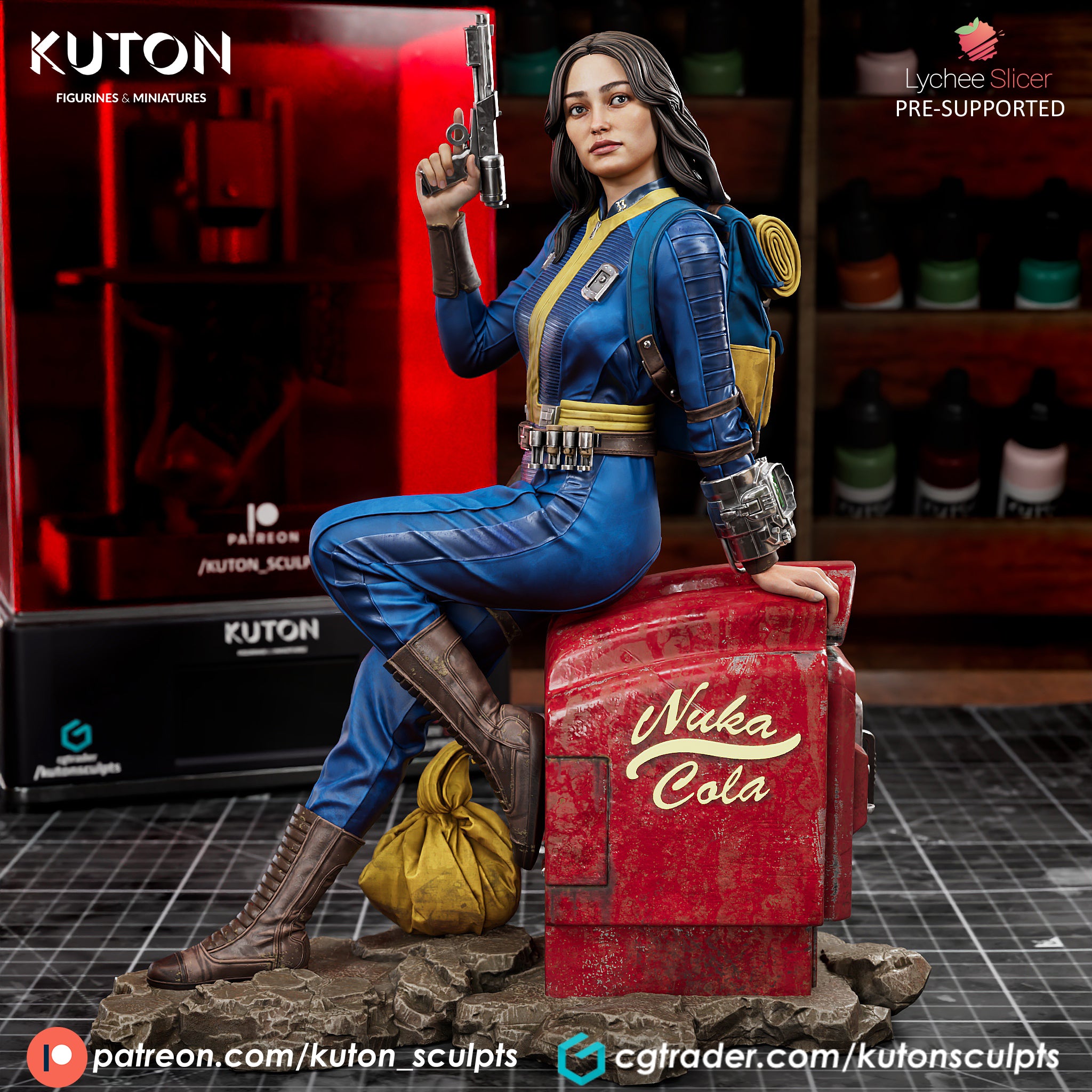 Lucy MacLean - 3D Print - KUTON - El Greco Miniatures – El Greco ...