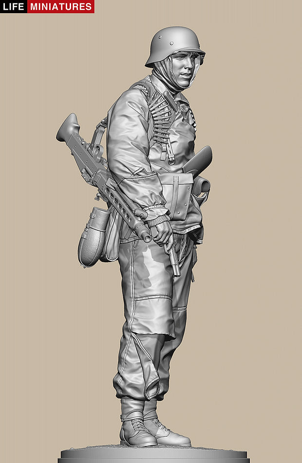 Ambush at Poteau, MG 42 gunner of KG Hansen (1/16 scale full size ...