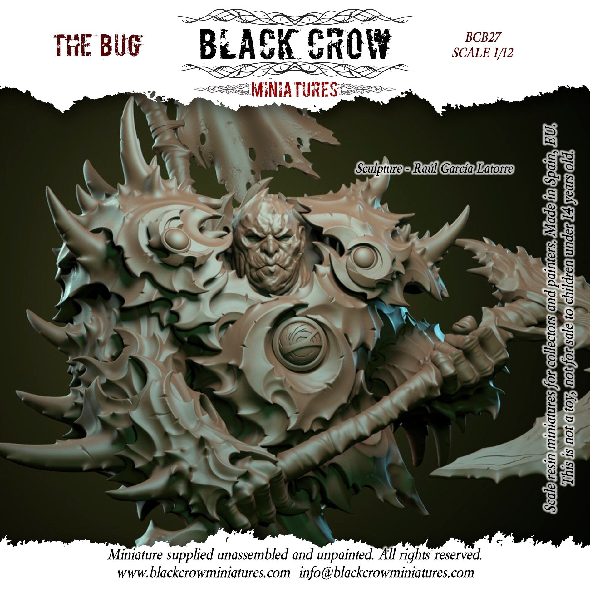 The Bug - Black Crow Miniatures - El Greco Miniatures – El Greco ...