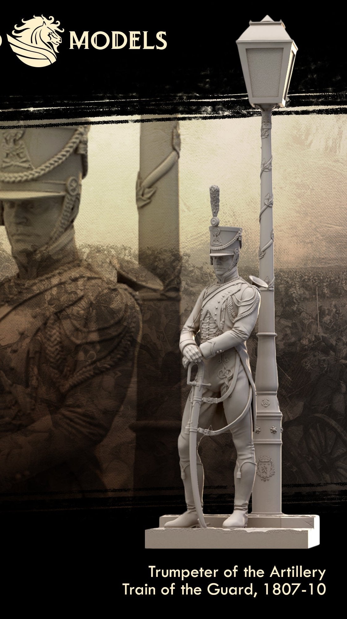 Trumpeter of the Artillery - Pegaso Models - El Greco Miniatures – El ...