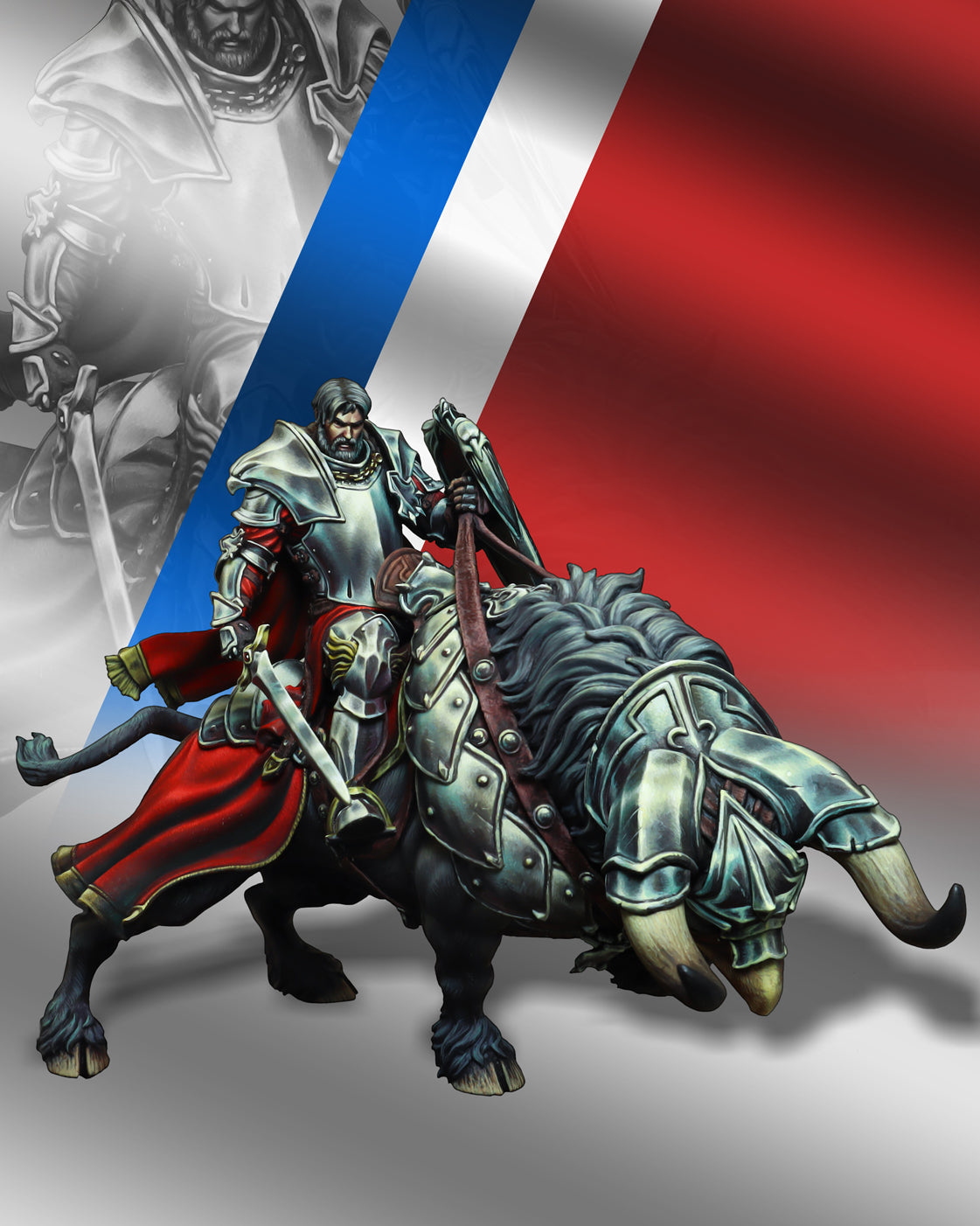 Galen on Griffox - Kimera Models - El Greco Miniatures – El Greco ...