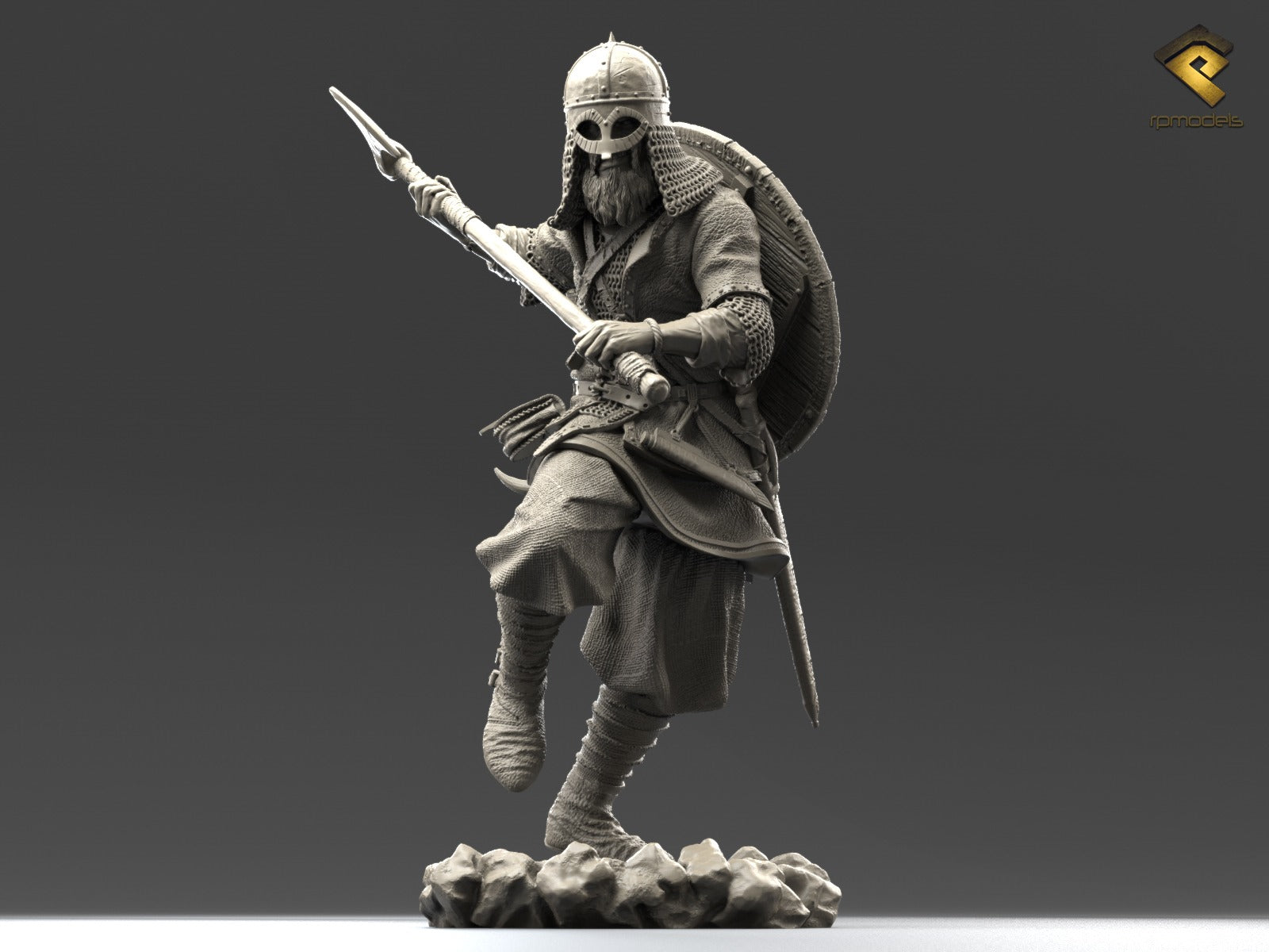 Viking in Stamford Bridge (75mm) - RP Models - El Greco Miniatures – El ...