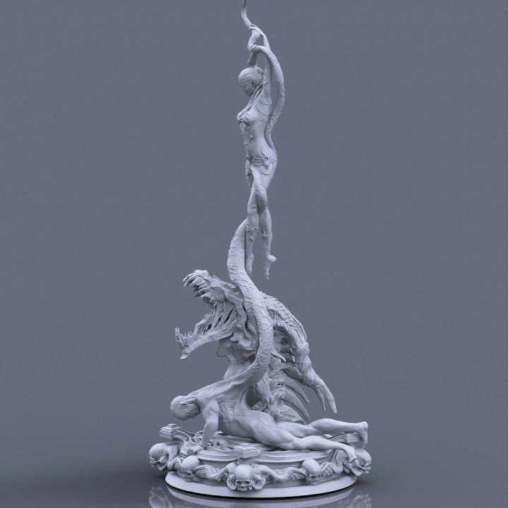 Ritual Diorama - 32mm - 3D Print - Printomancer - El Greco Miniatures ...