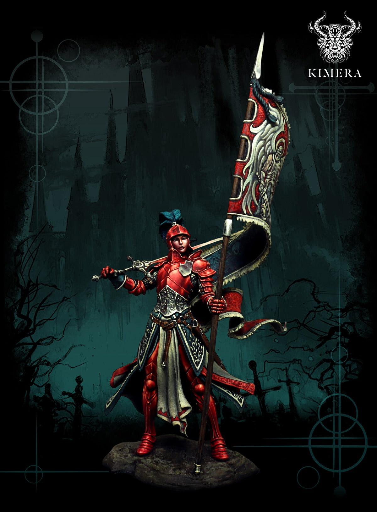 Asteria Paladin -75mm - Kimera Models - El Greco Miniatures – El Greco ...