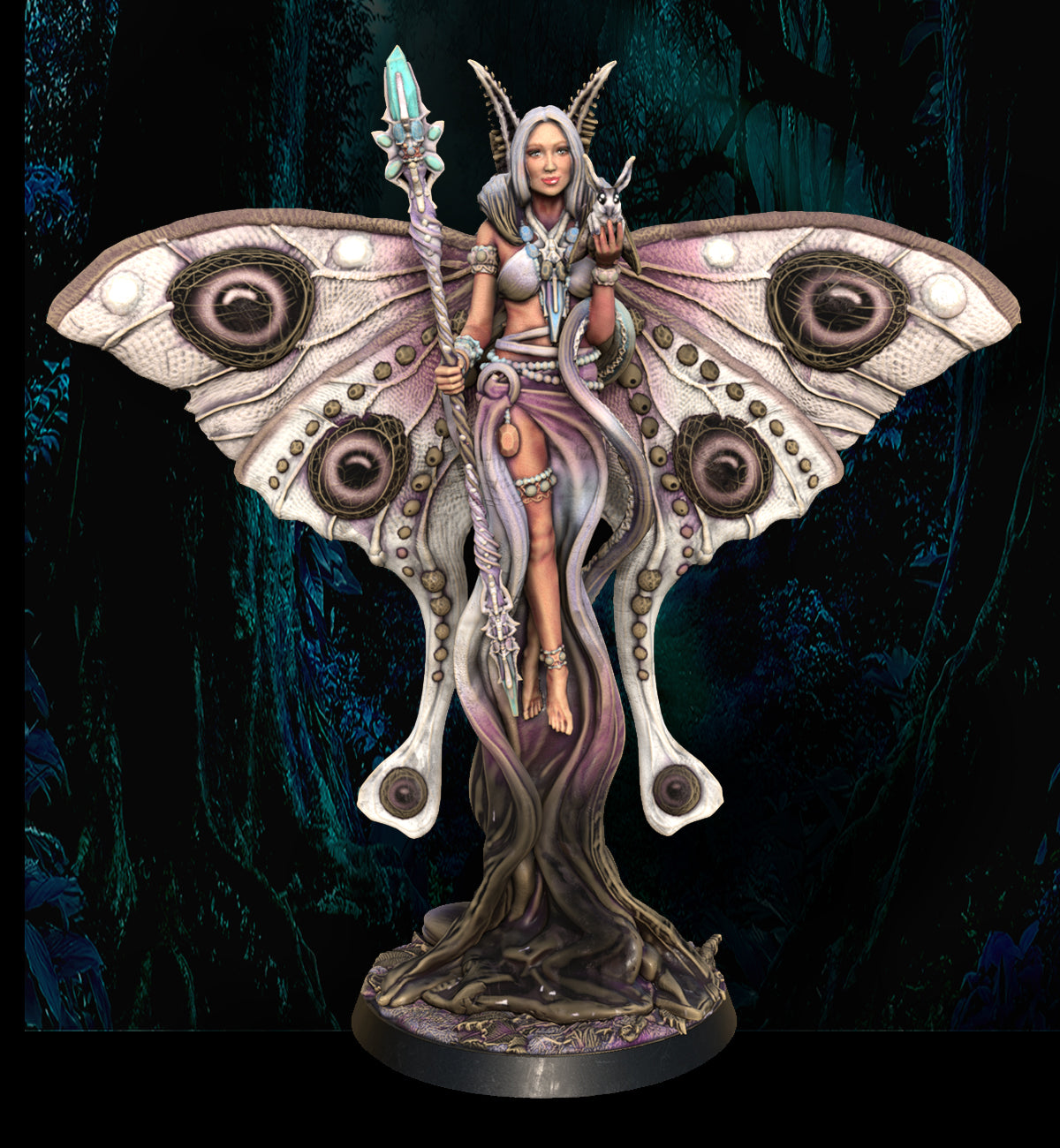 Athalia Moth "Final Form" - 75mm - 3D Print - Printomancer - El Greco ...