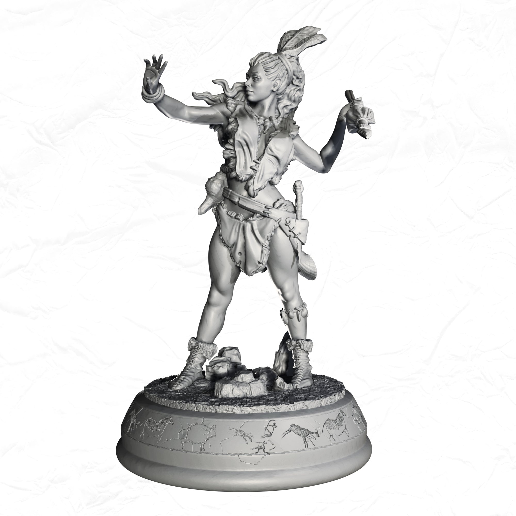 Ayala, Eagle Eye - 3D Print - Devi Miniatures - El Greco Miniatures ...