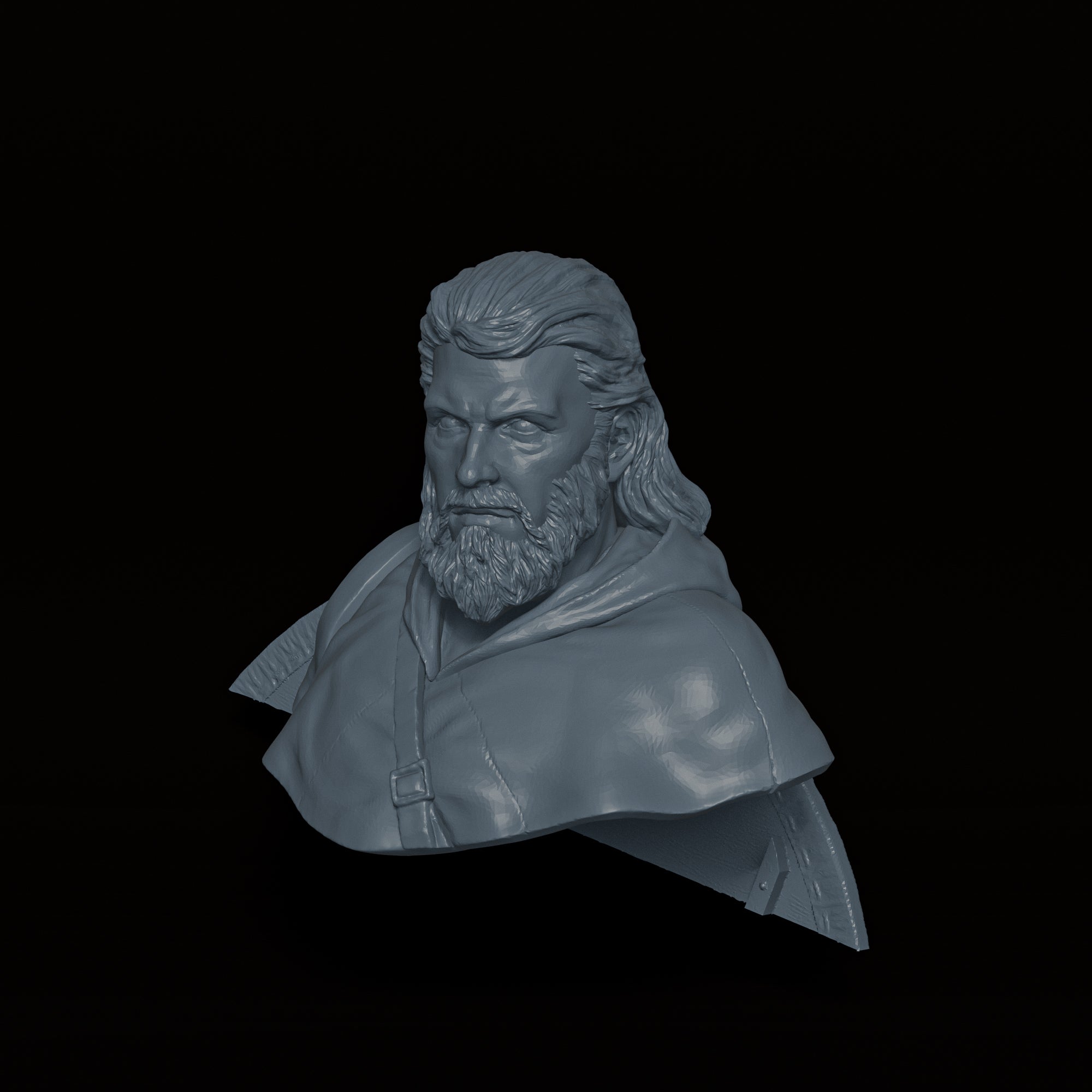Viking Bust - Sergey Popovichenko Miniatures Studio - 3D Print – El ...