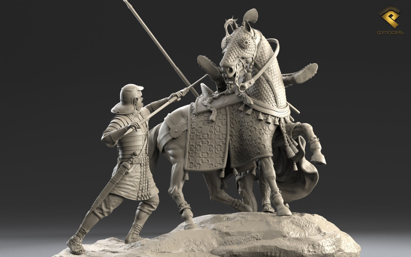 Roman Ambush, Emesa Battle (Part 2 - 75mm) - RP Models - El Greco ...