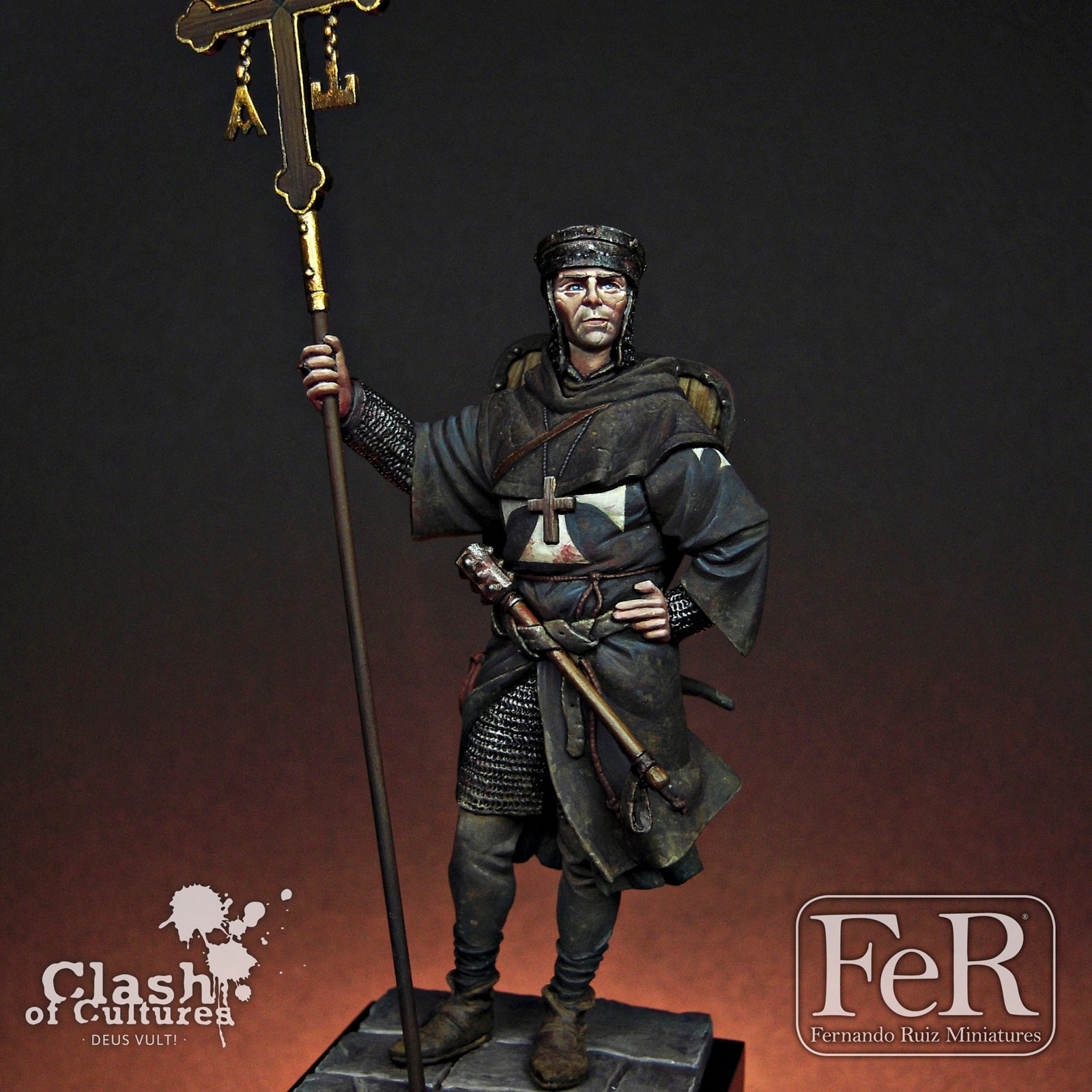 Hospitaller Sergeant-at-Arms - FeR Miniatures - El Greco Miniatures ...