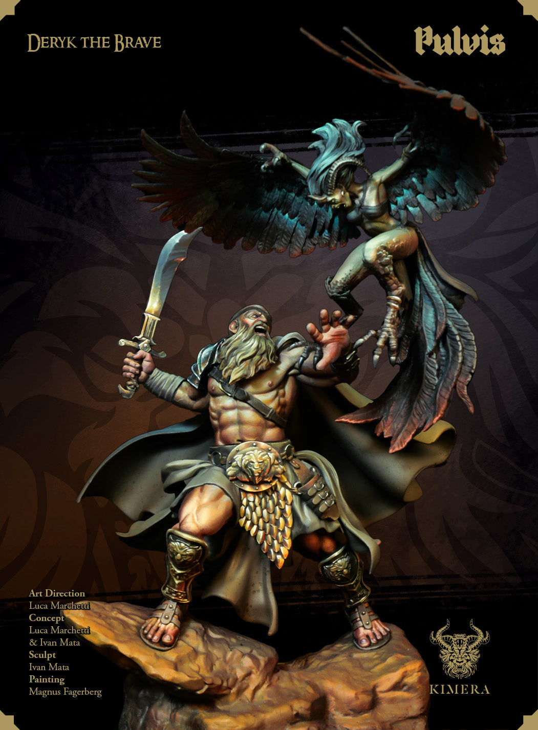 Deryk - Kimera Models - El Greco Miniatures – El Greco Miniatures Ltd.