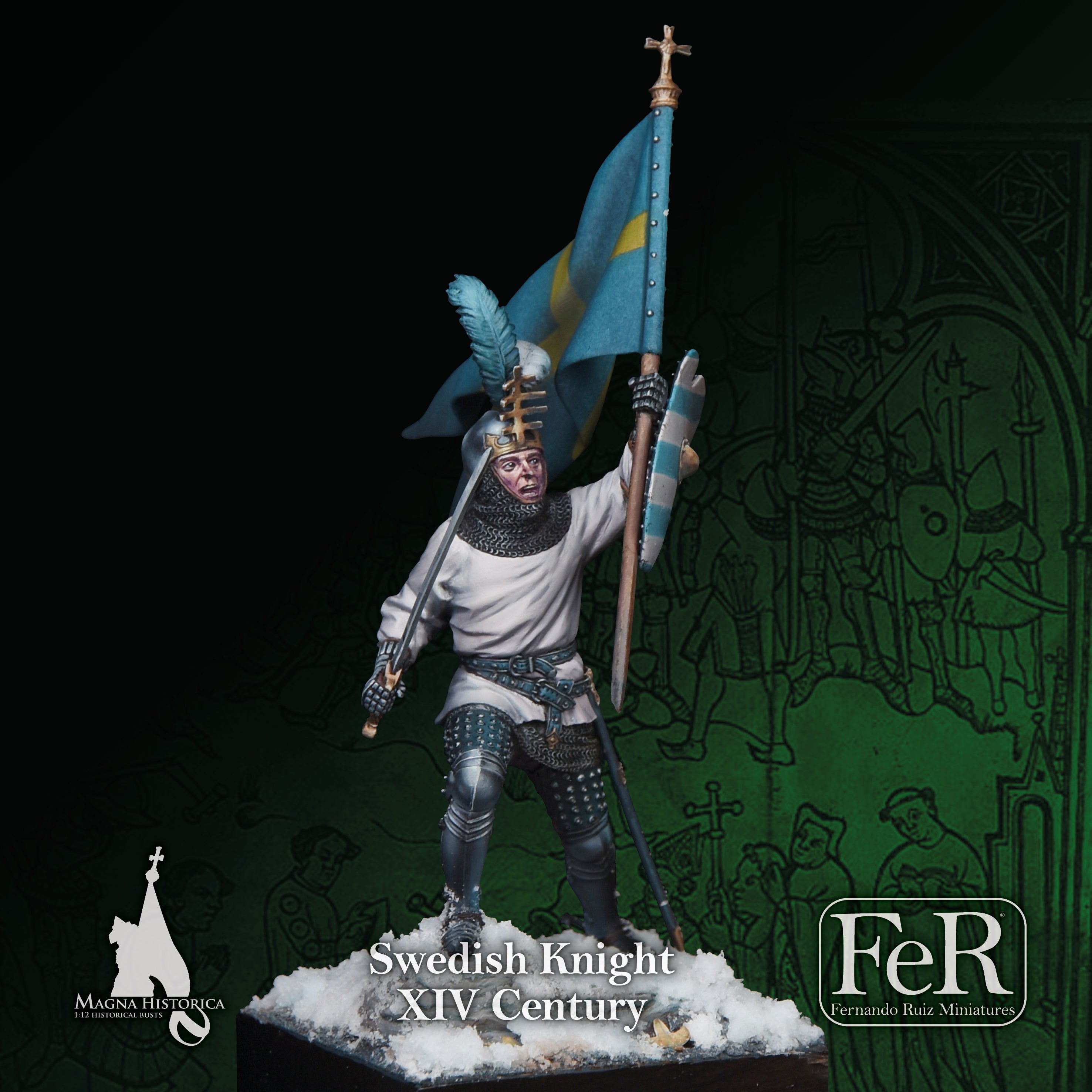 Swedish Knight XIV Century - FeR Miniatures - El Greco Minitures – El ...