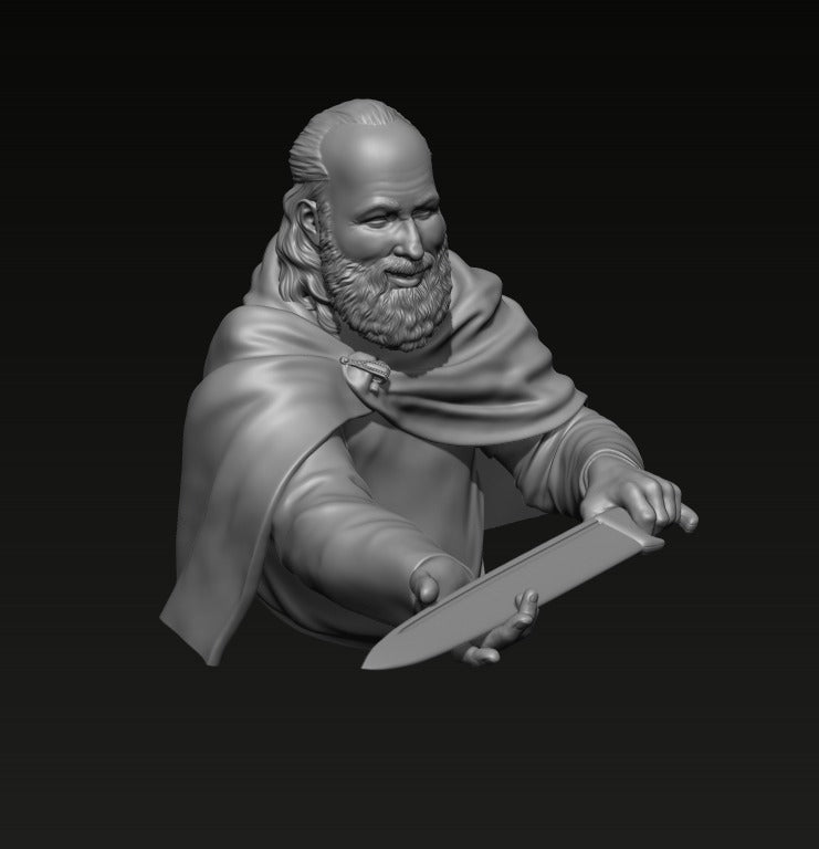 Germanic Warrior, 1st-2nd century AD -Bust - Tartar Miniatures - El ...
