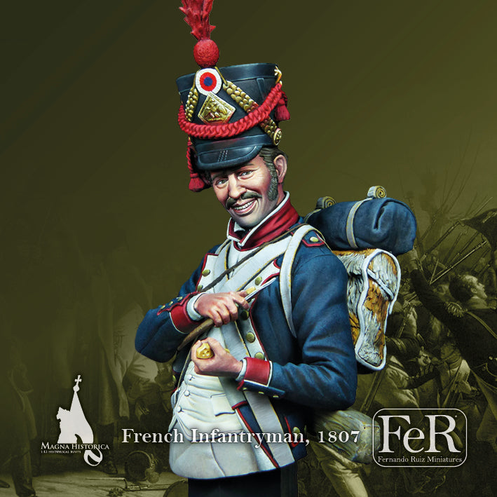French Infantryman, 1807 - FeR Miniatures - El Greco Miniatures – El ...