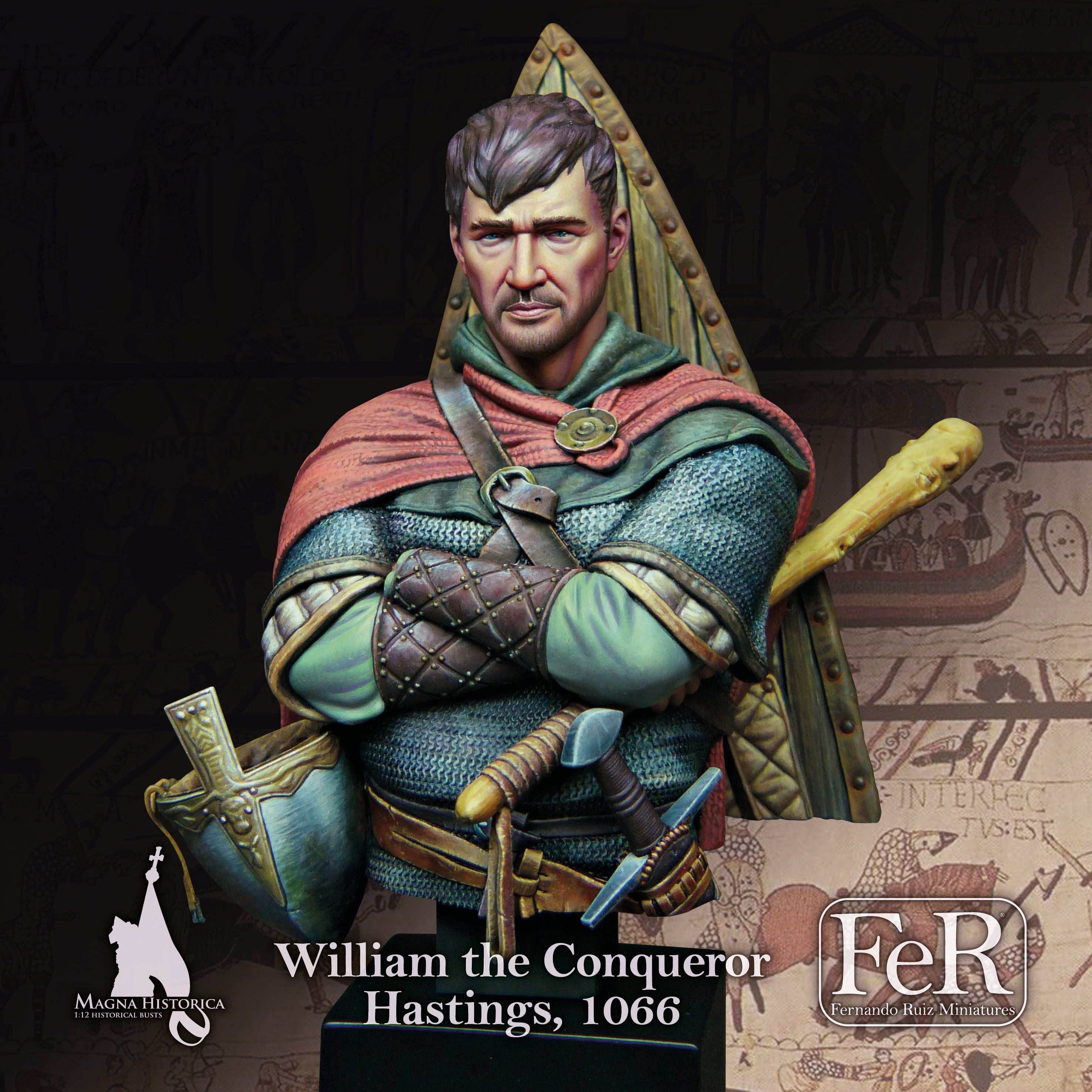 William the Conqueror Hastings, 1066 - FeR Miniatures - El Greco ...