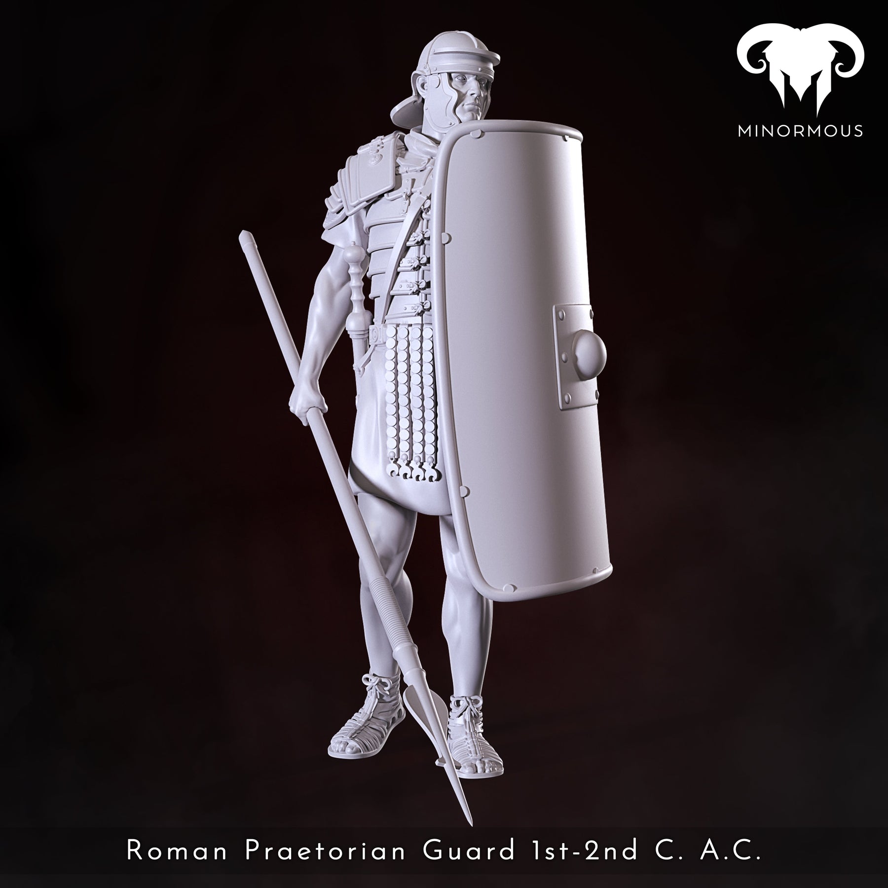 Ready for the Roman Games, Roman Praetorian Guard 1st-2nd C. AD - 90mm ...
