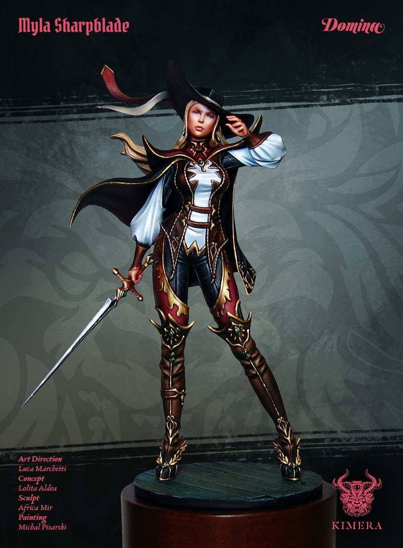 Myla – Corsair - Kimera Models - El Greco Miniatures – El Greco ...