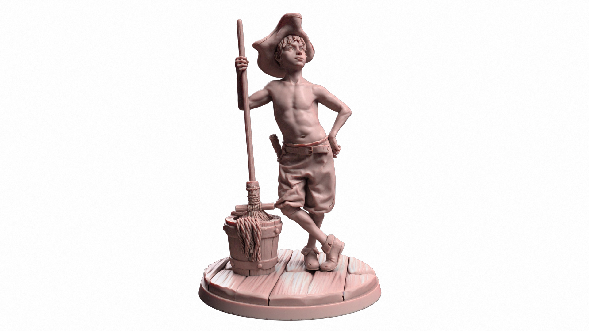 Cabin Boy - 3D Print - Magic Lore Studios - El Greco Miniatures – El ...
