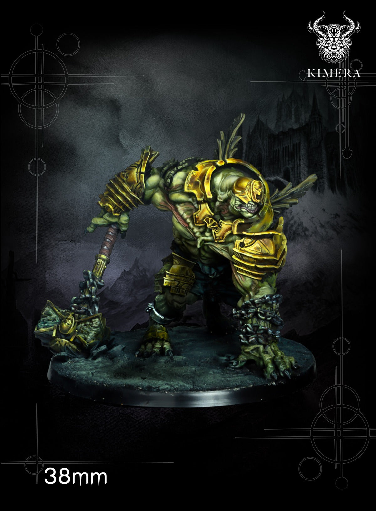 Hashomer – 38mm Golem Miniature - Kimera Models - El Greco Miniatures ...