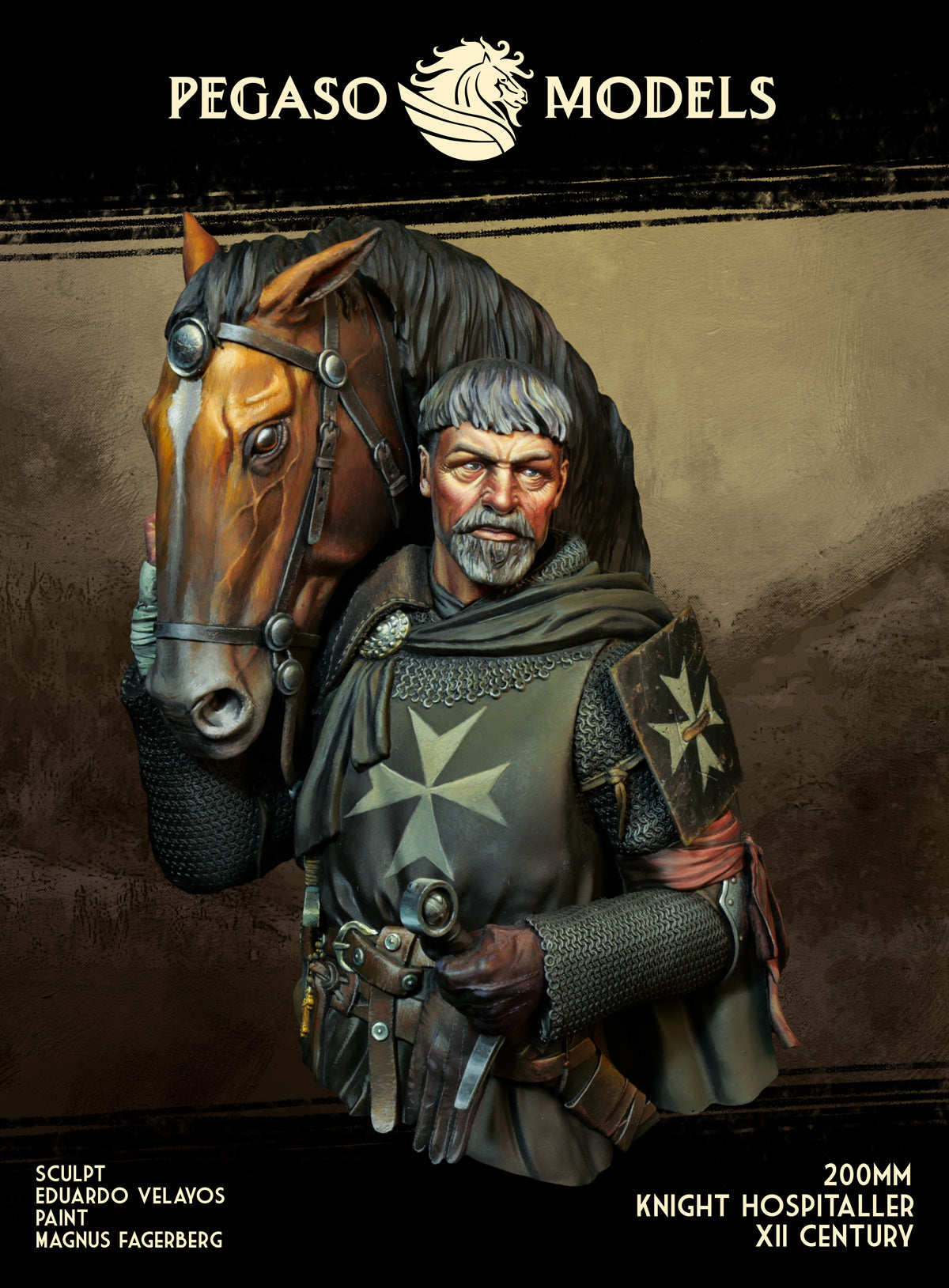 Knight Hospitaller, XII Century - Pegaso Models - El Greco Miniatures ...