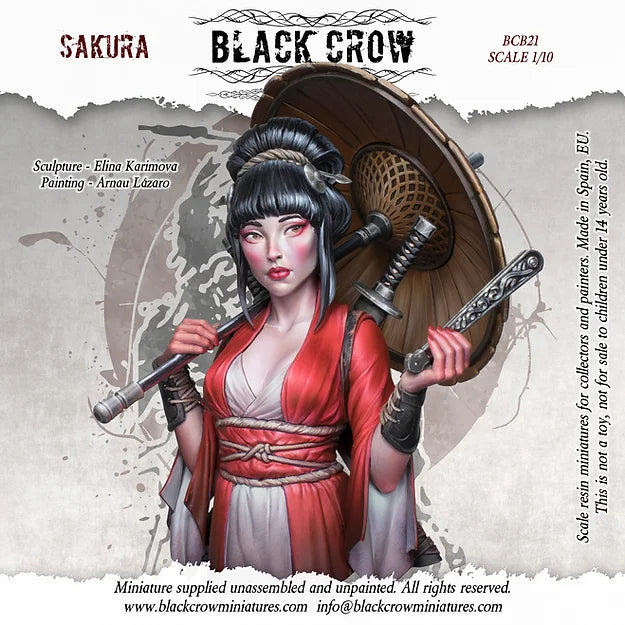 Sakura - Black Crow Miniatures - El Greco Miniatures – El Greco ...