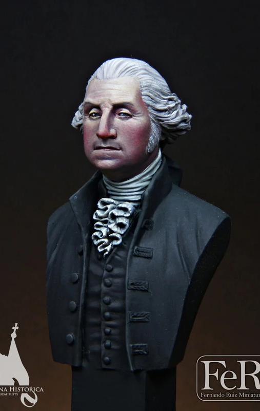 George Washington, 1796 - FeR Miniatures - El Greco Miniatures – El ...