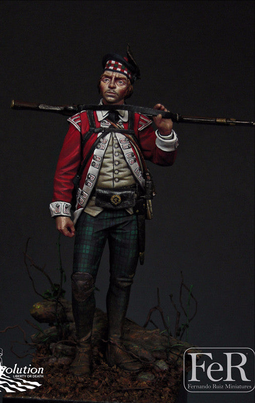 Grenadier 71st foot, Fraser’s Highlanders, 1780 - FeR Miniatures - El ...