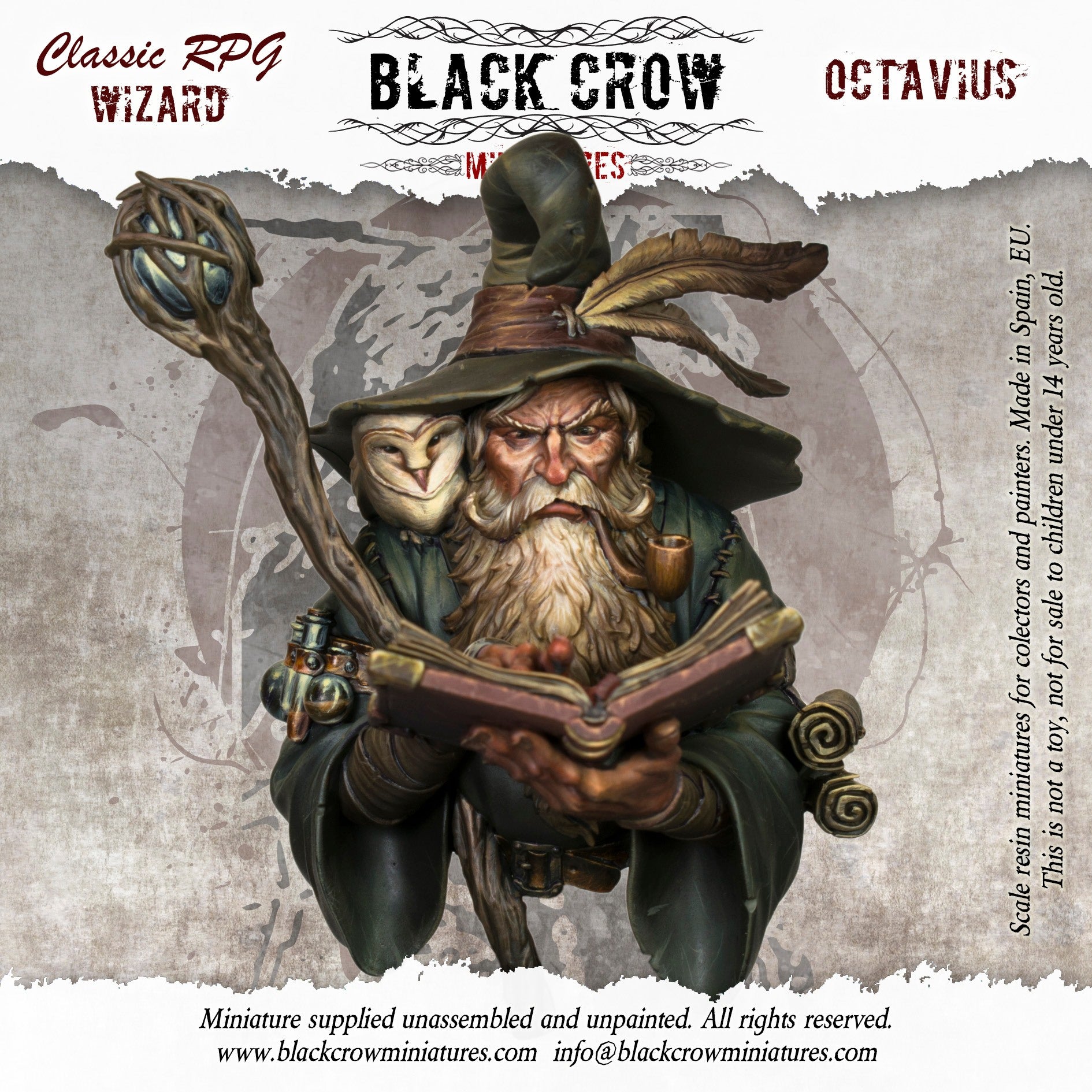 Octavius - Black Crow Miniatures - El Greco Miniatures – El Greco ...