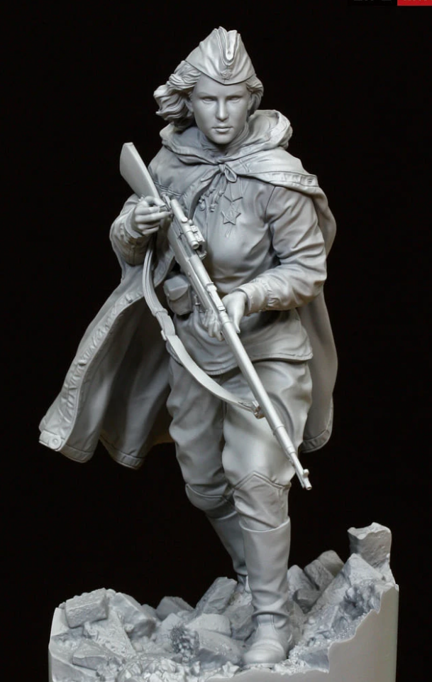WW2 RED ARMY FEMALE SNIPER (1/16 scale) - Life Miniatures - El Greco ...