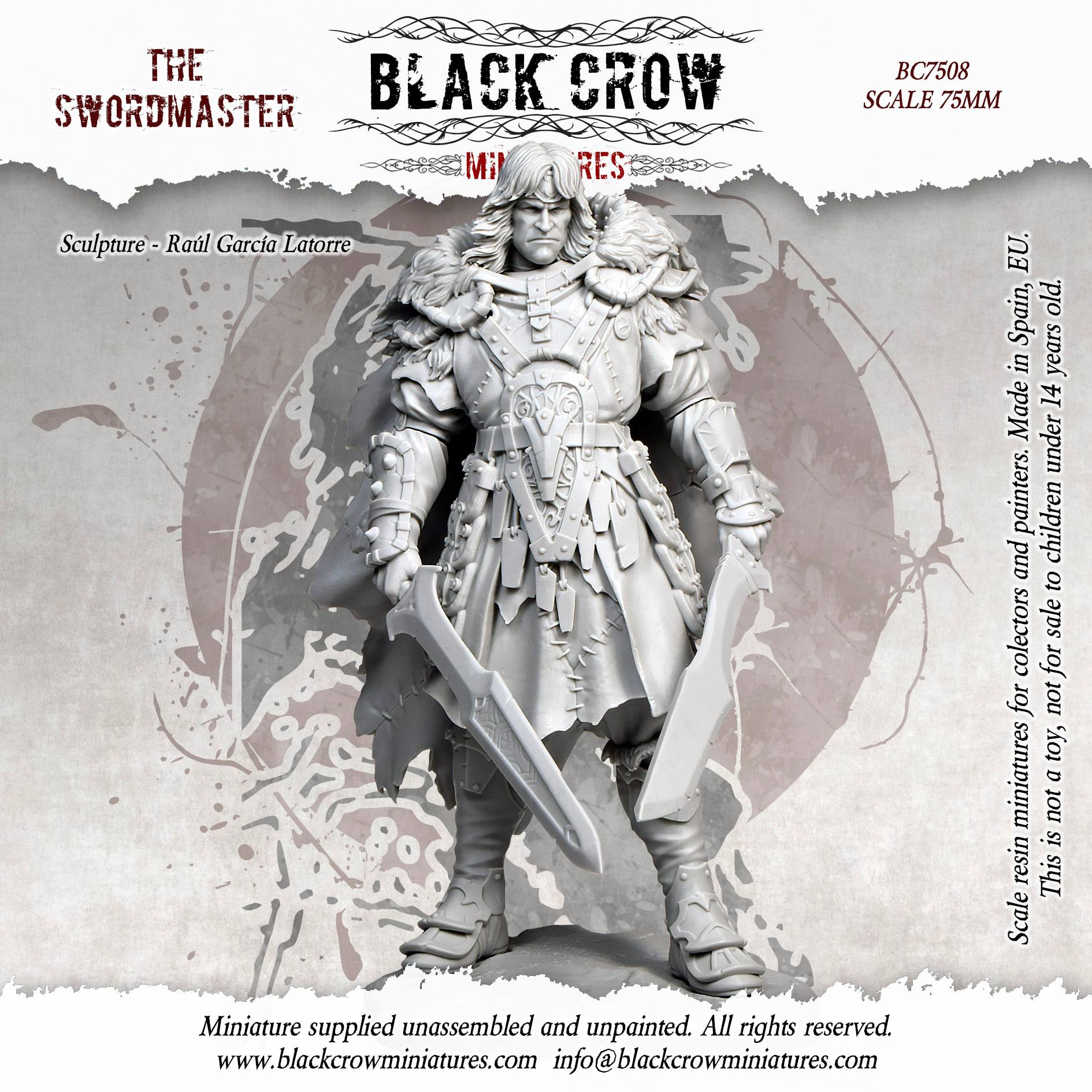 The Swordmaster - Black Crow Miniatures - El Greco Miniatures – El ...