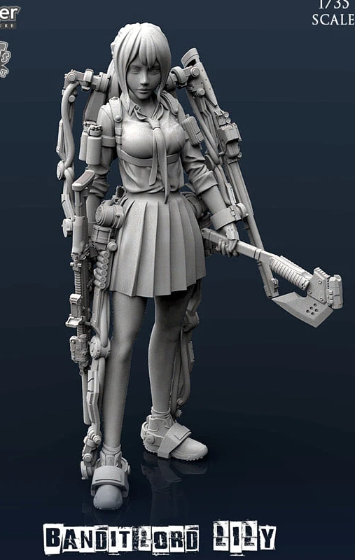 Bandit Lord Lily (1/35) - NutsPlanet - El Greco Miniatures – El Greco ...