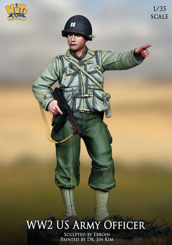 WW2 US Army Officer (1:35) - NutsPlanet - El Greco Miniatures – El ...