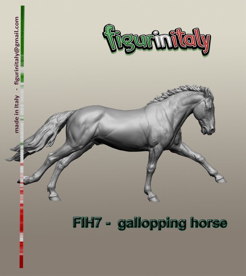Galloping Horse - Figurinitaly - El Greco Miniatures – El Greco ...