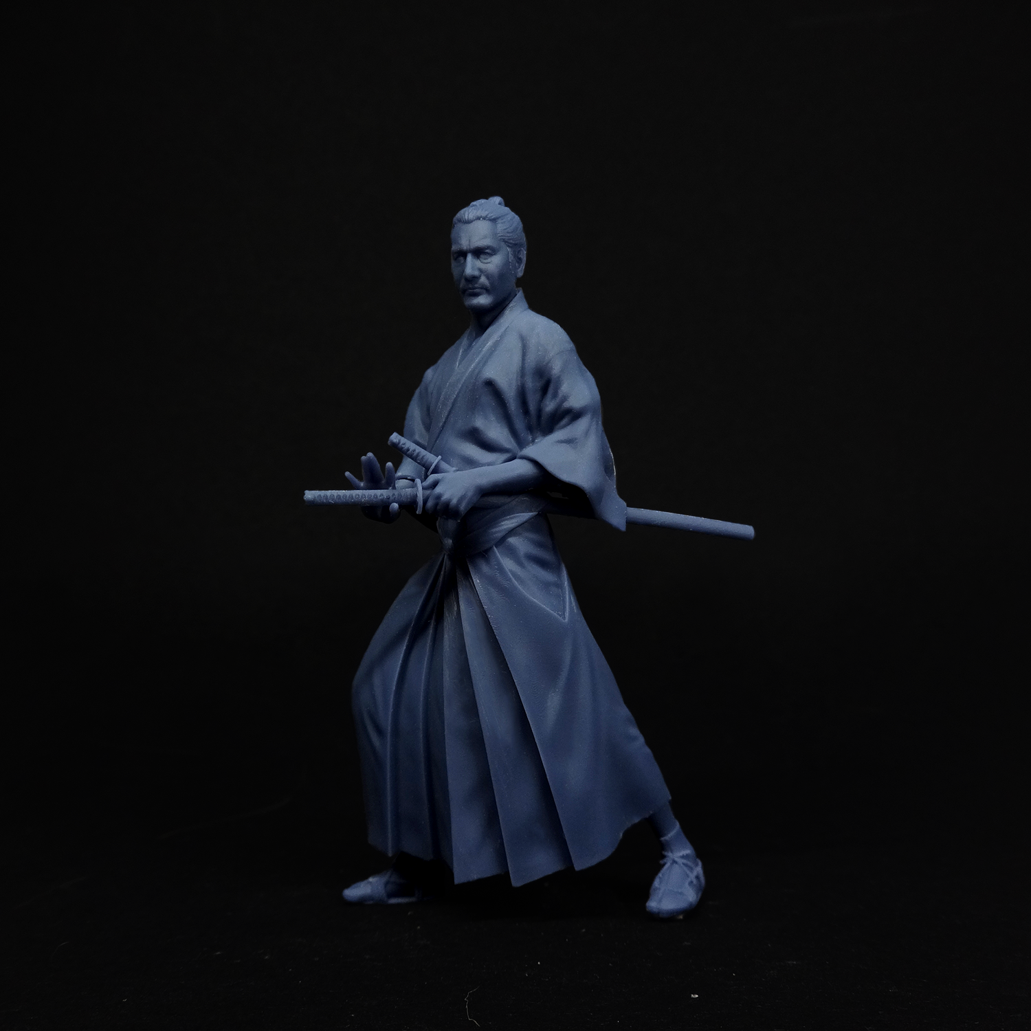 Ronin - 90mm - Hellbender Museum - 3D Print - El Greco Miniatures – El ...