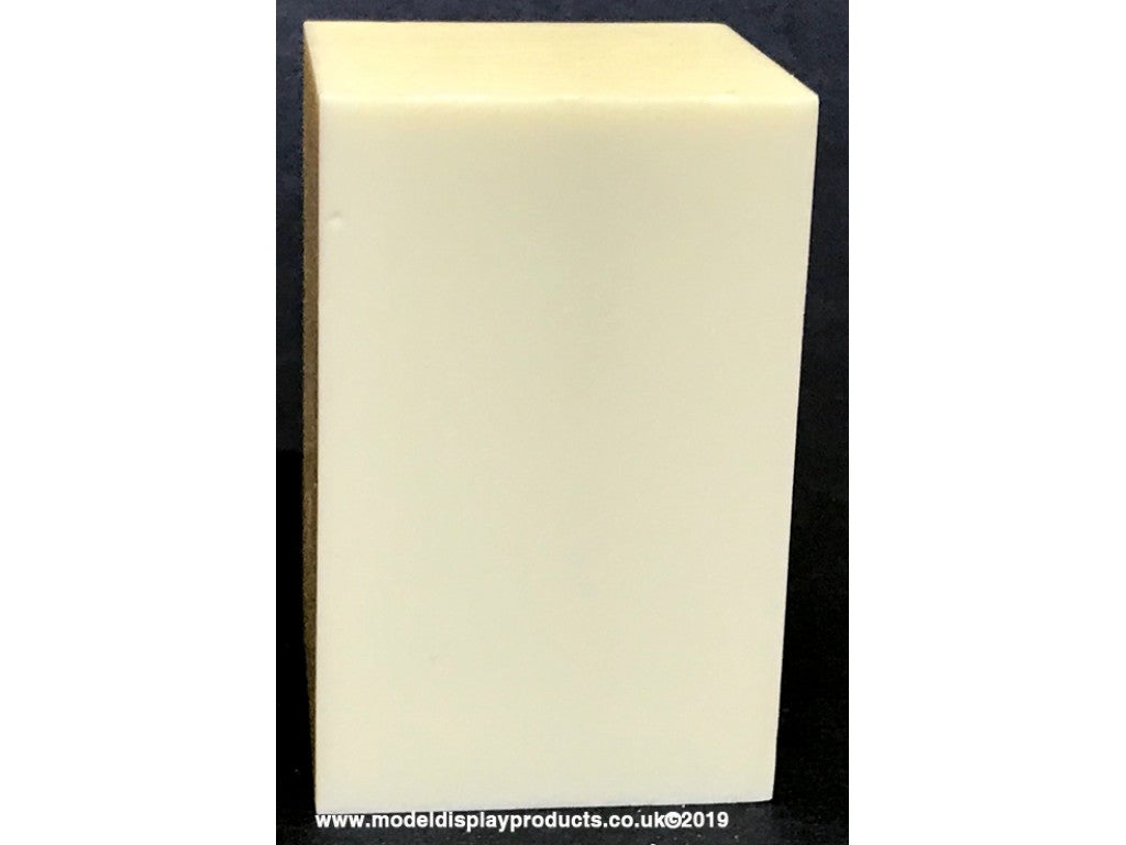 35mm x 35mm Display Block - Cream - Model Display Products - El Greco ...