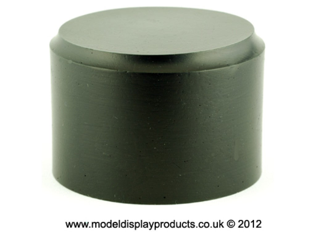 48 x 34mm Round Display Plinth - Cream - Model Display Products - El ...
