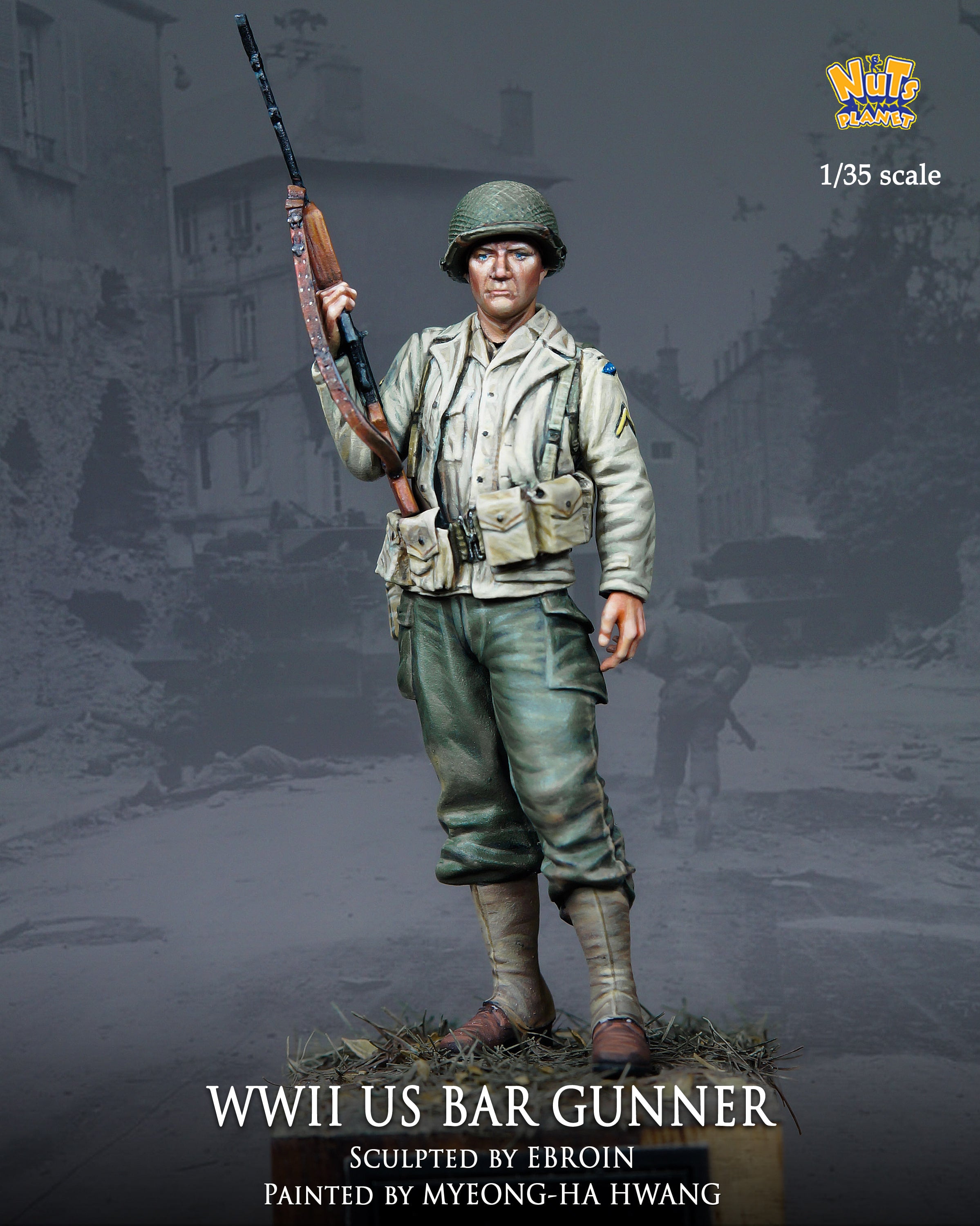 WW2 Bar Gunner (1/35 scale) - NutsPlanet - El Greco Miniatures – El ...