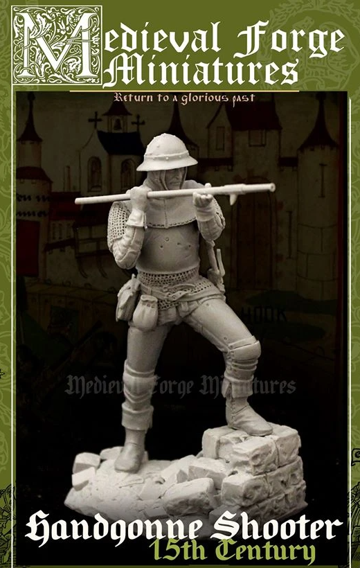 Handgonne Shooter - Medieval Forge Miniatures - El Greco Miniatures ...