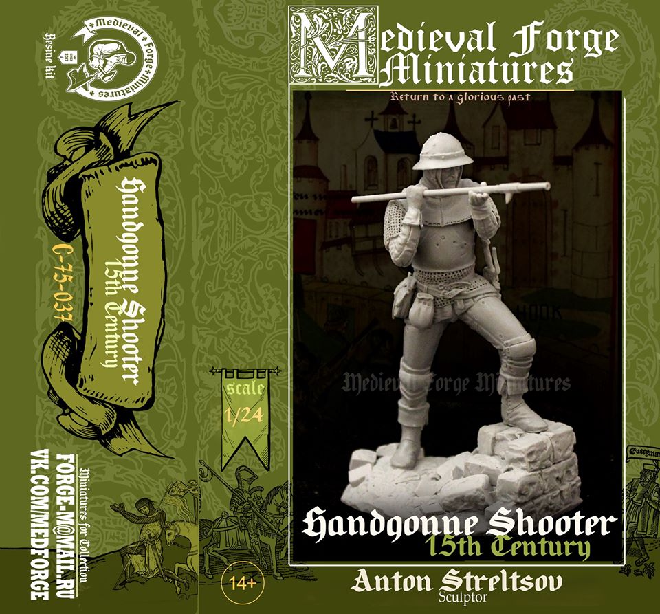 Handgonne Shooter - Medieval Forge Miniatures - El Greco Miniatures ...