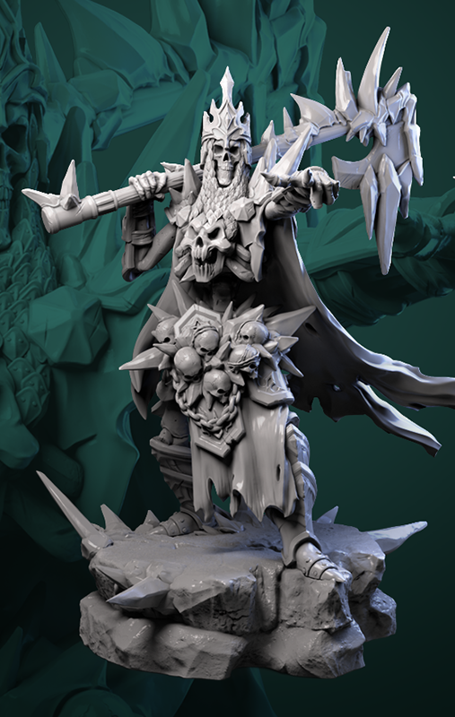 Krovar the Undying - 75mm - 3D Print - White Werewolf Tavern - El Greco ...