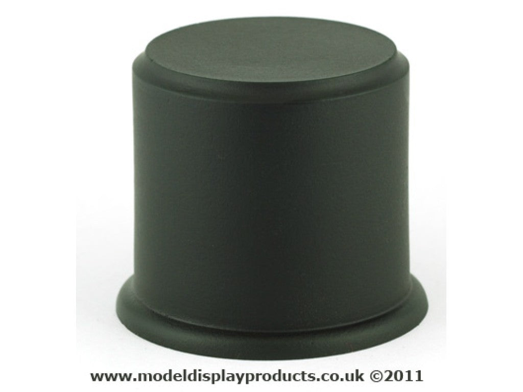 32mm x 36mm Round Display Plinth - Cream - Model Display Products - El ...