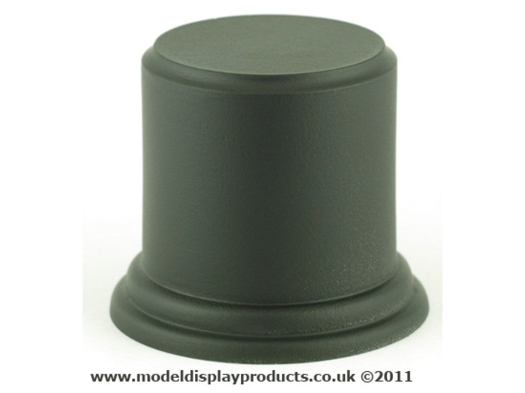 32mm x 40mm Round Display Plinth - Cream - Model Display Products - El ...