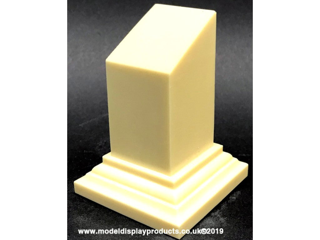 29mm x 29mm Tapered Plinth - Cream - Model Display Products - El Greco ...