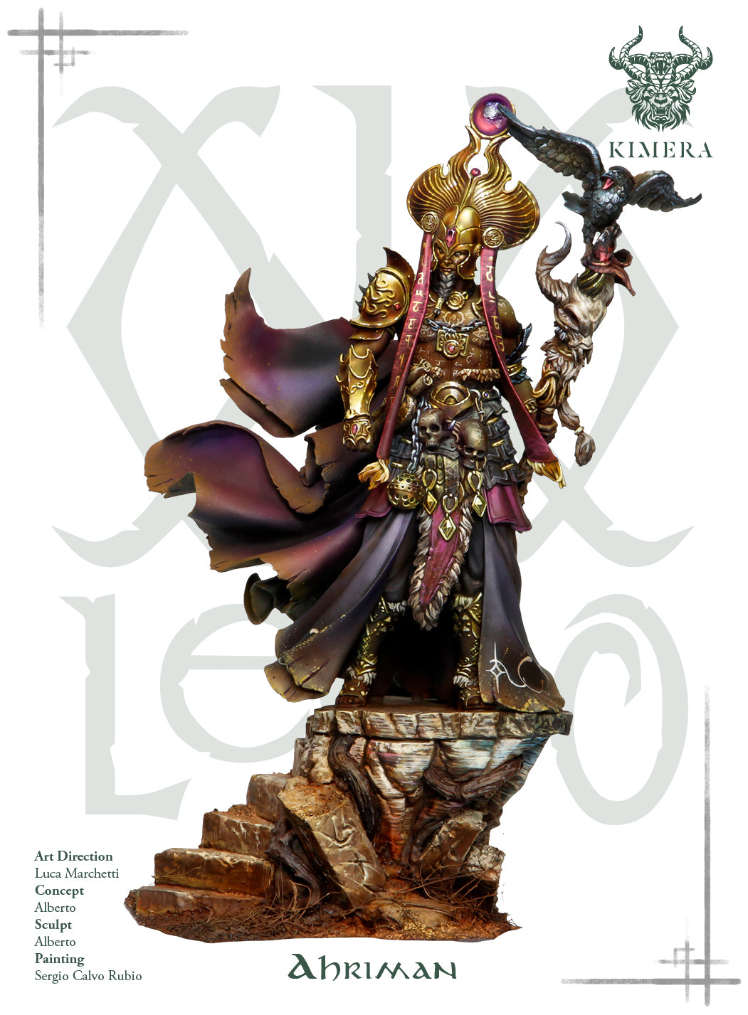 Ahriman - Kimera Models - El Greco Miniatures – El Greco Miniatures Ltd.