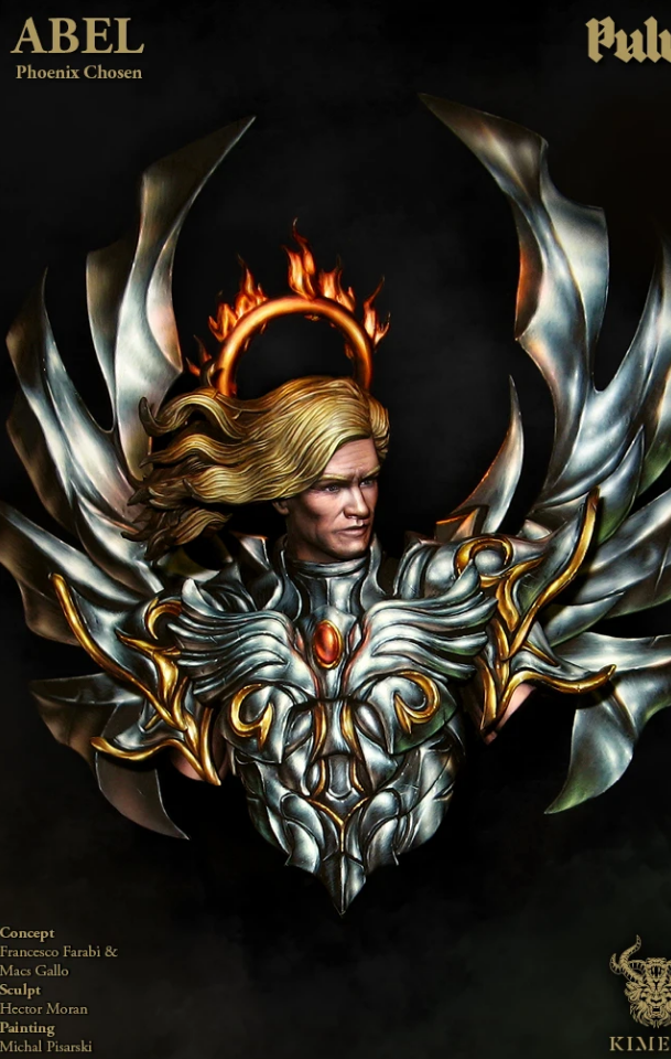 Abel Bust - Kimera Models - El Greco Models – El Greco Miniatures Ltd.