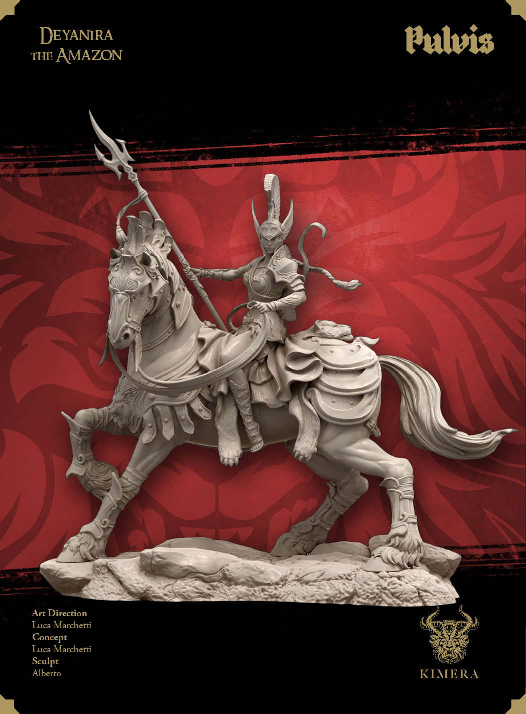 Deyanira the Amazon - Kimera Models - El Greco Miniatures – El Greco ...